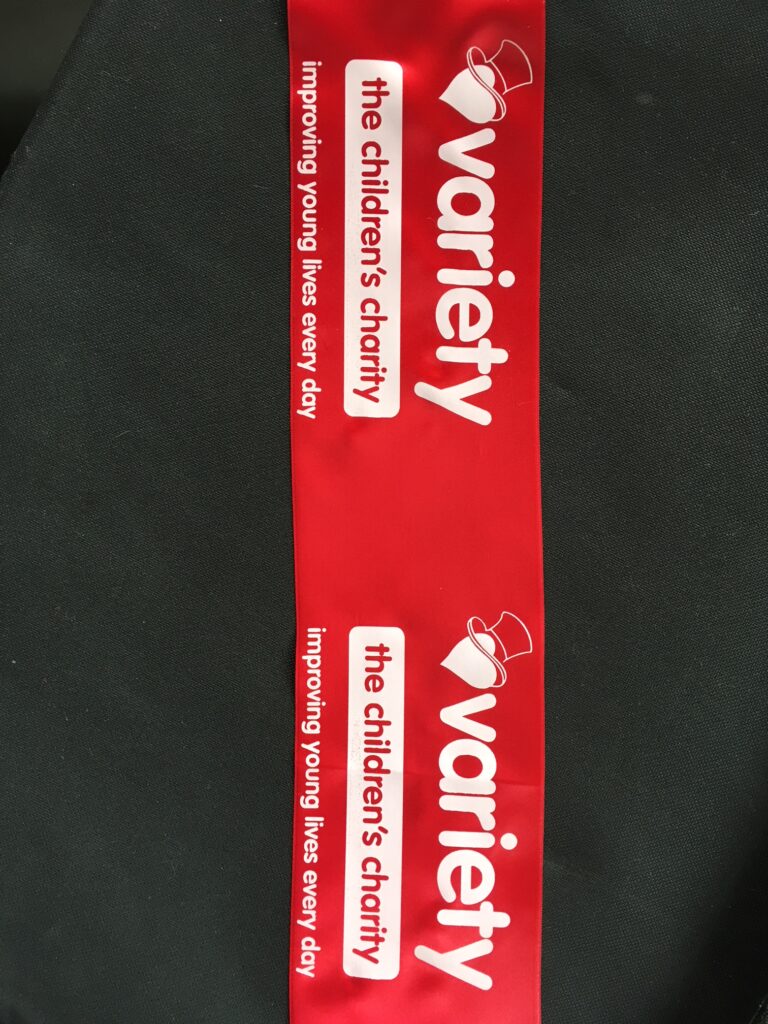 Ruby Red Logo Printed Ribbon - The Ribbon Company