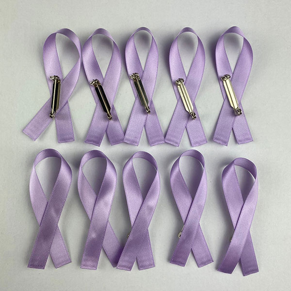 Lilac Awareness Ribbons - The Ribbon Company