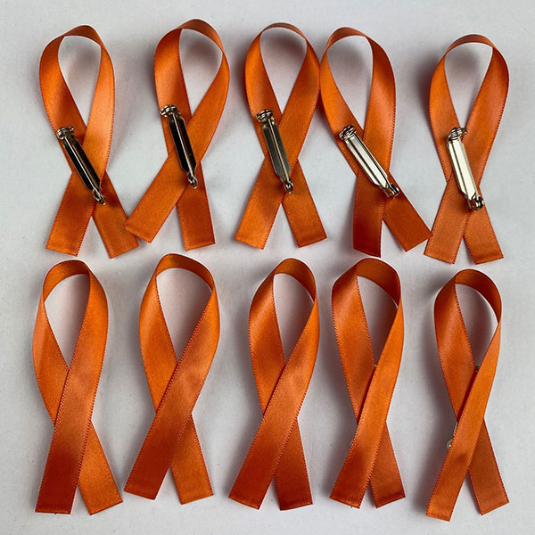 Orange Awareness Ribbons - The Ribbon Company